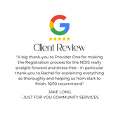 NDIS Module 1 - High Intensity Daily Personal Activities Pack