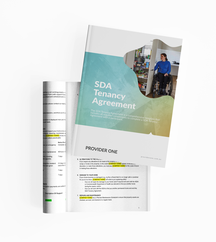 NDIS SDA Tenancy Agreement